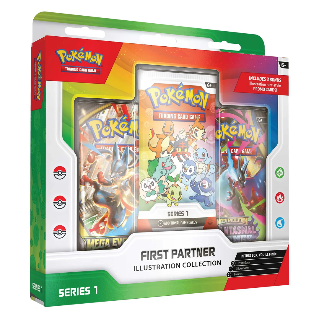 Pokemon TCG - First Partner Illustration Collection - Series 1 – Binderly