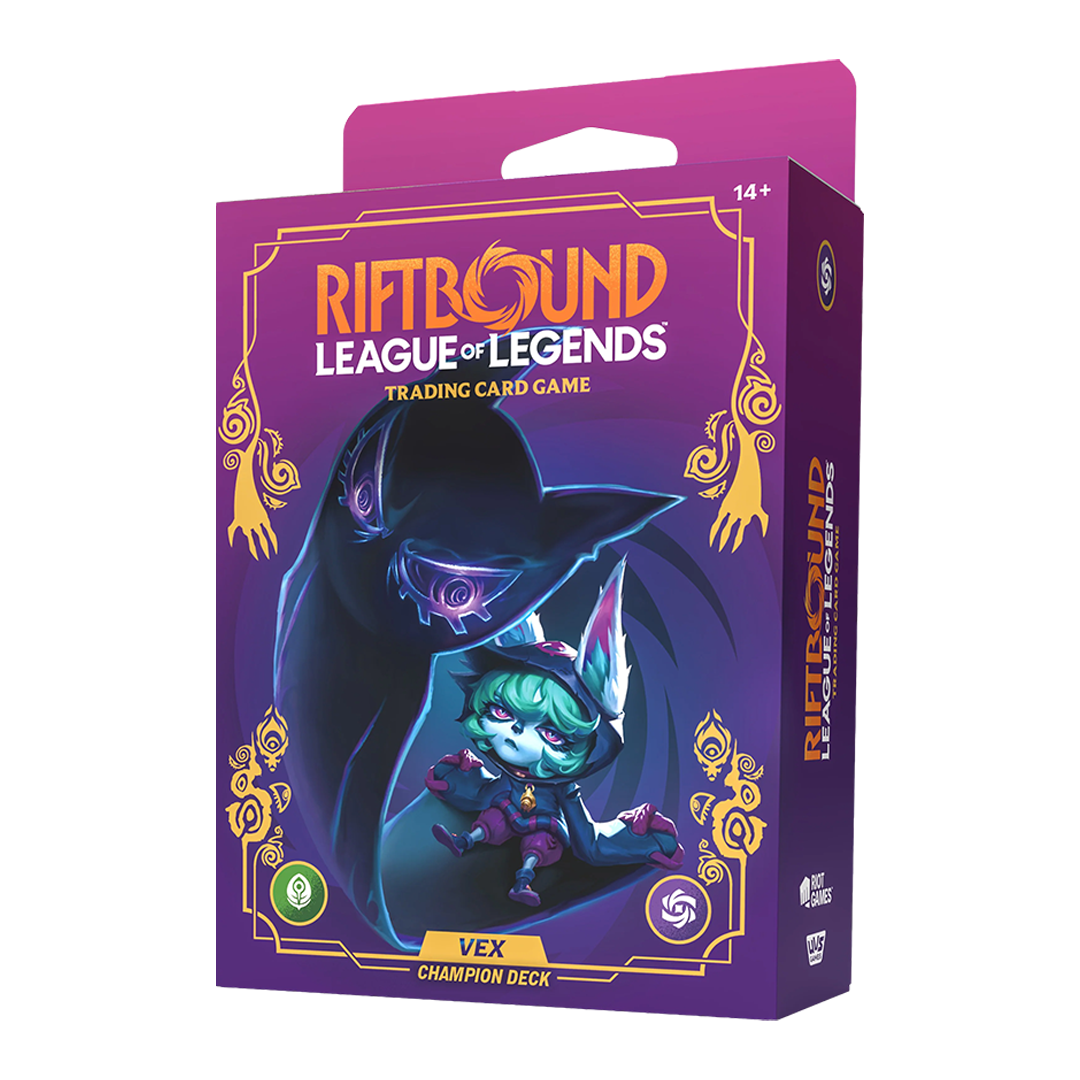 Riftbound: League of Legends TCG - Unleashed - Champion Deck - Vex ...